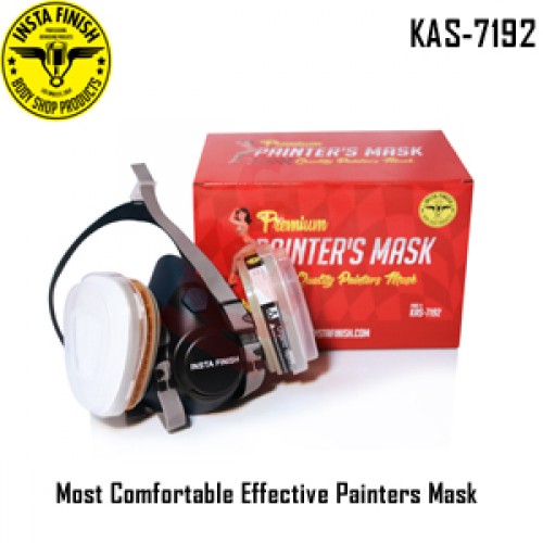 Instafinish Dual Cartridge Respirator Assembly Painter Mask, Medium ...